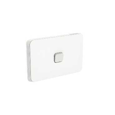 Clipsal Iconic - Flush Switch, Horizontal Mount, 1 Gang, 1-Way/2-Way ...